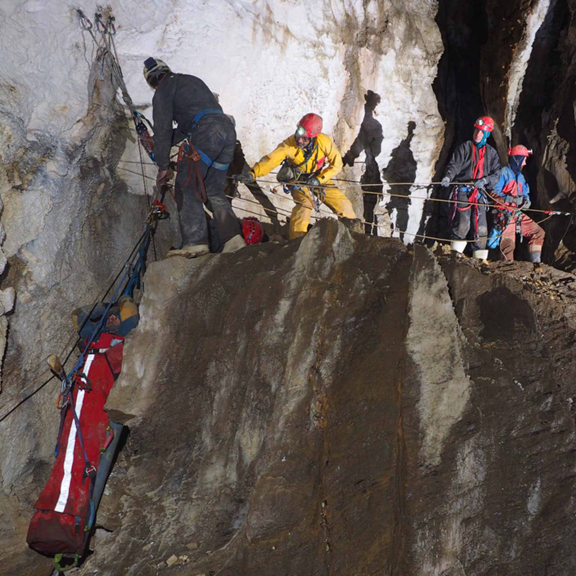 Cave Search and Rescue Team Volunteering with LandSAR NZ